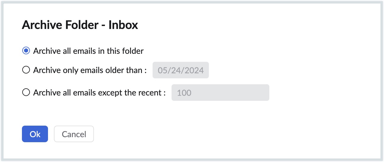 Archive Emails | NICeMail Services